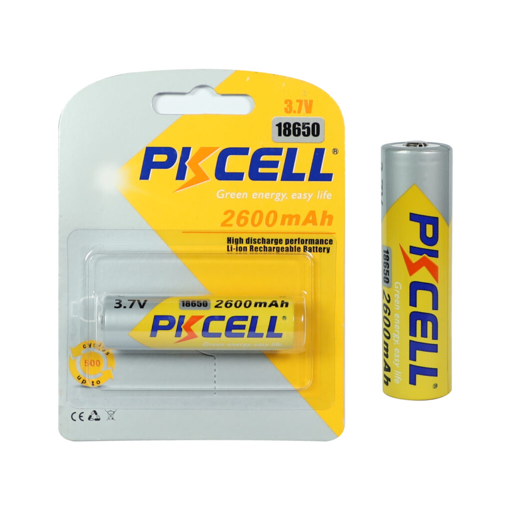 PKCELL 18650 Pila ion Litio Recargable – GRUPO SACKS